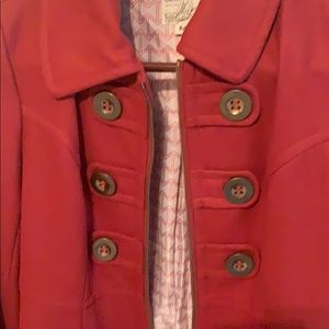 Tulle | Jackets & Coats | Rust Colored Jacket | Poshmark